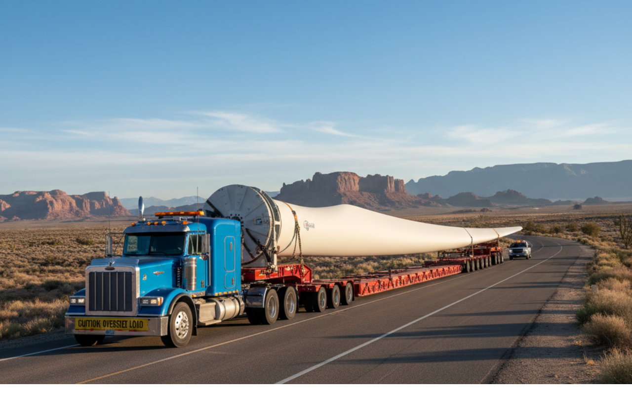 Wind Turbine Transport | Specialized Solutions for Renewable Energy